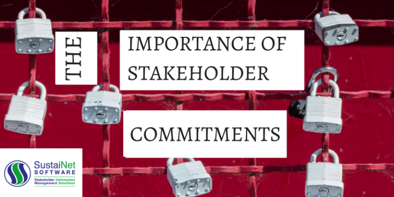 The Importance of Stakeholder Commitments – SustaiNet